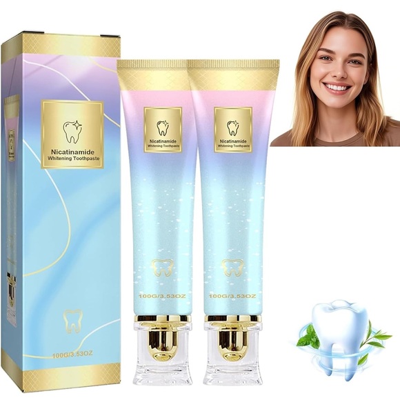 Other | Nib Viral Tiktok Toothpaste 2pcs Niacinamide Whitening ...
